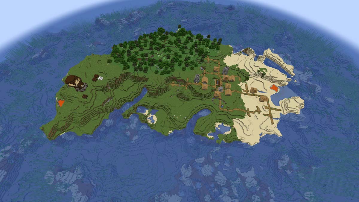 Top 30 Best Survival Island Seeds in Minecraft – GameSkinny