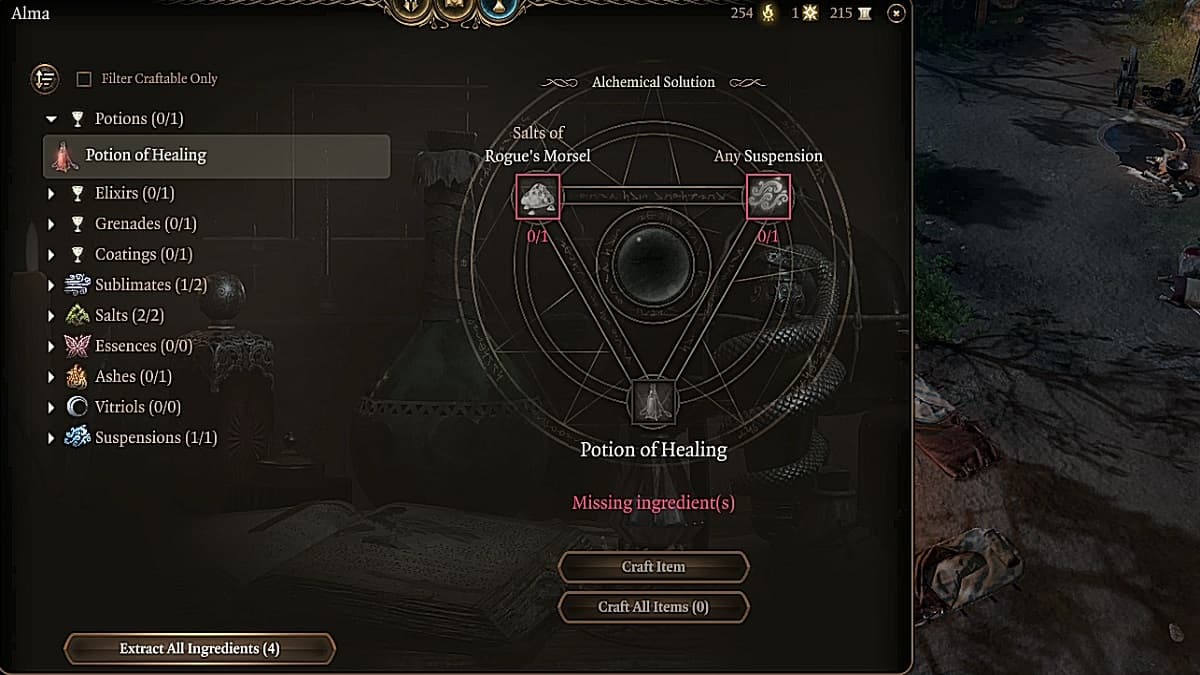 Baldur’s Gate 3: How to Make Healing Potions – GameSkinny