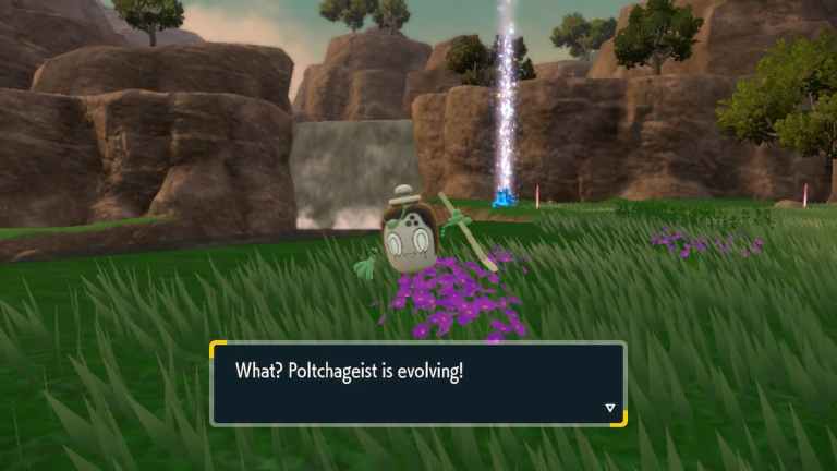 Pokemon Scarlet & Violet Teal Mask: How to Evolve Poltchageist into ...