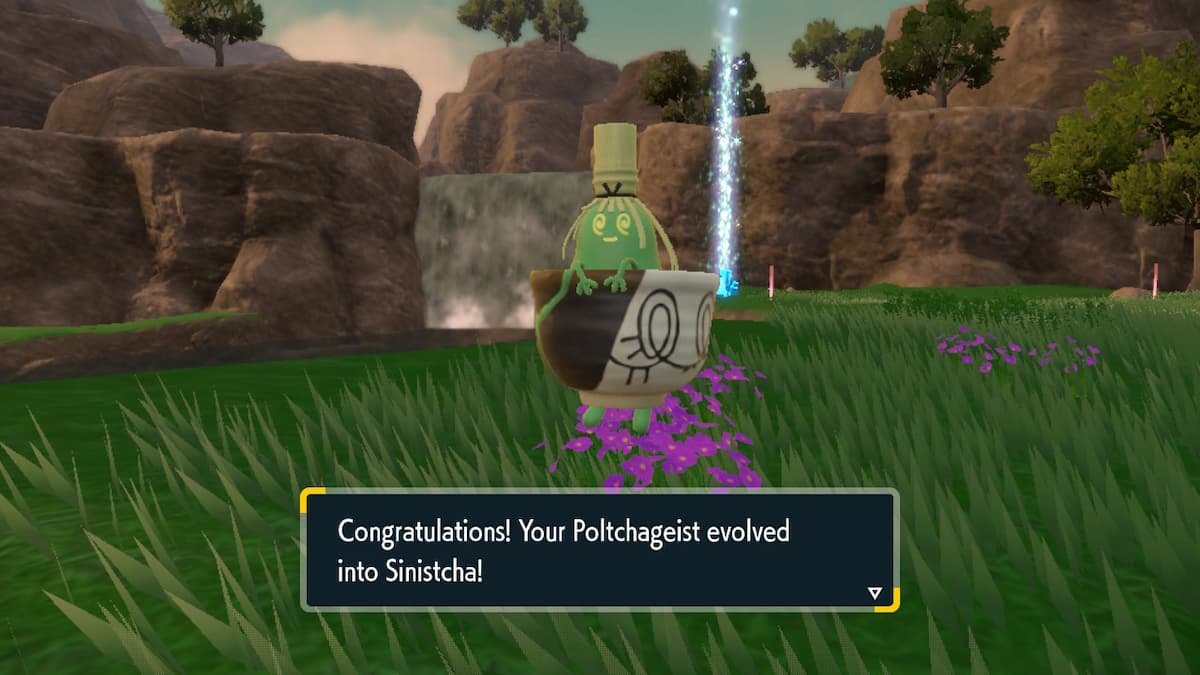 Pokemon Scarlet & Violet Teal Mask: How to Evolve Poltchageist into ...