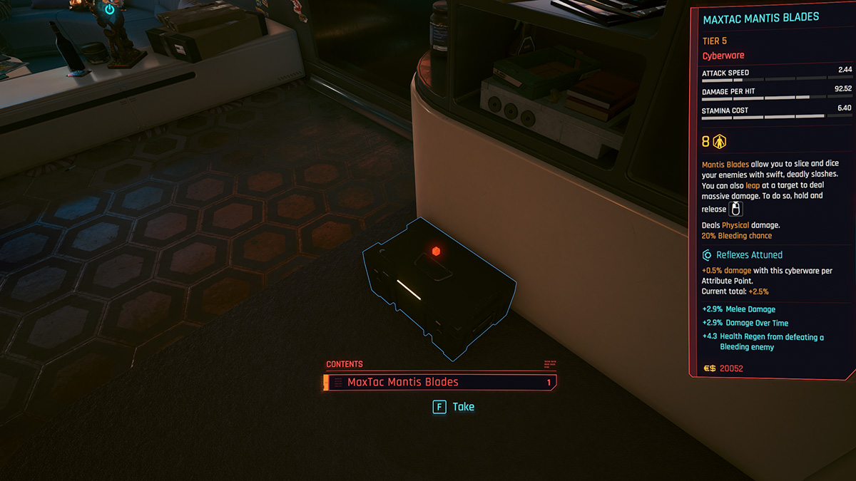 Cyberpunk 2077 Phantom Liberty: How to Get MaxTac Mantis Blades ...