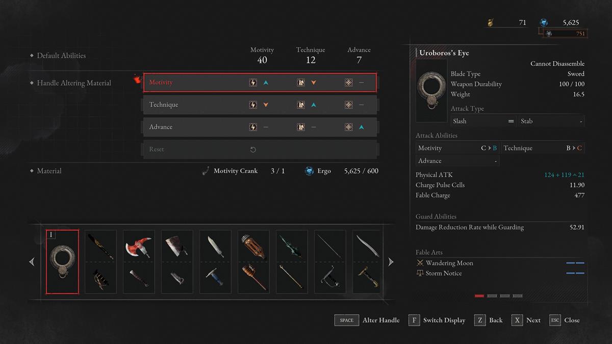 Lies of P: How to Alter Weapon Handles – GameSkinny