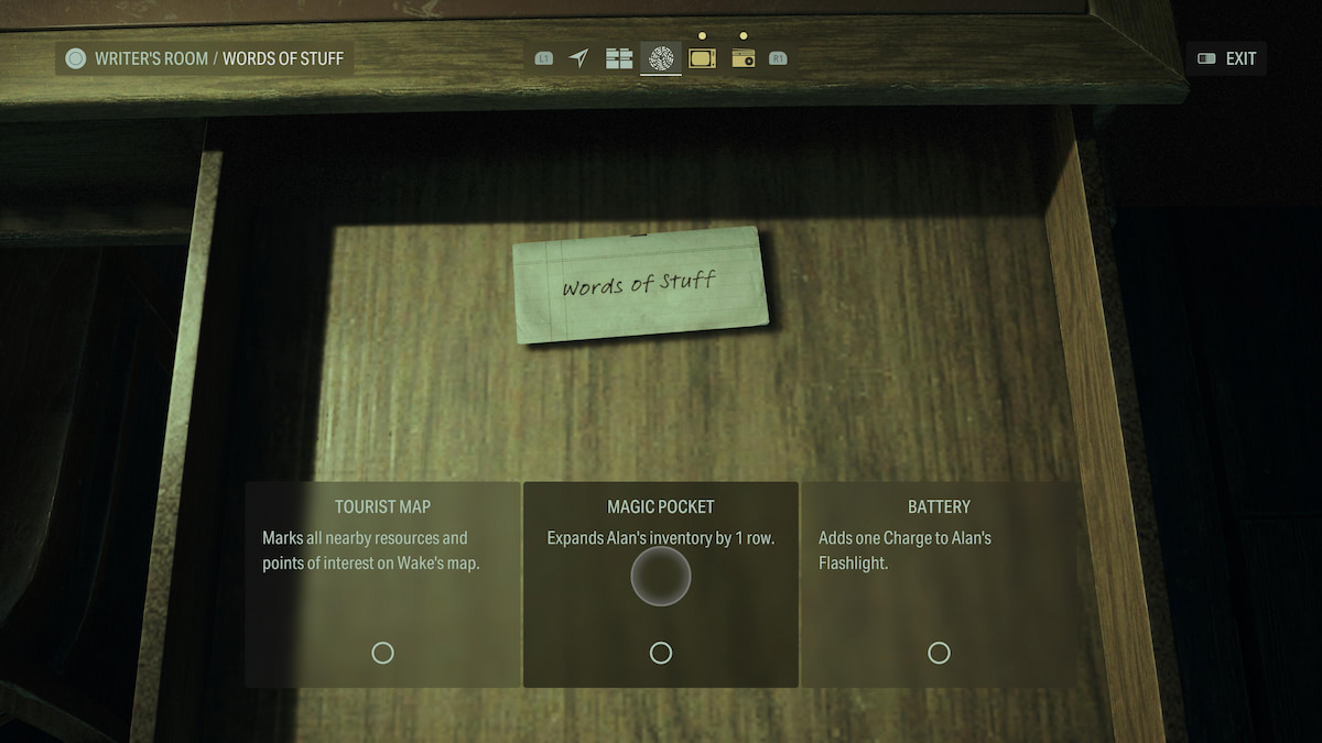 Alan Wake 2: How to Increase Inventory Space – GameSkinny