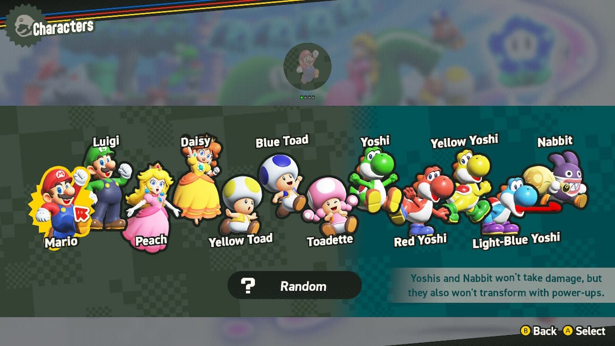 Are There Secret Characters in Super Mario Bros. Wonder? Answered ...
