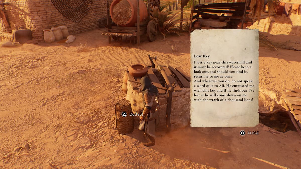 Assassin’s Creed Mirage: How to Find the Lost Key at the Water Mill ...