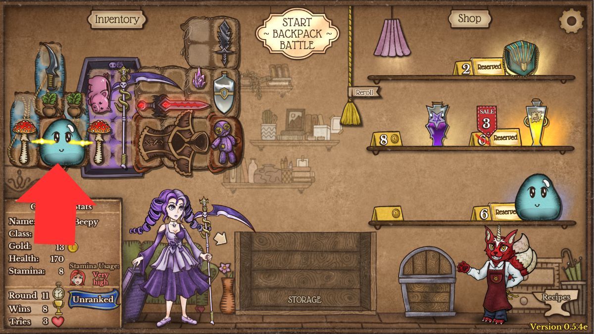 Backpack Battles: The Complete List of All Recipes – GameSkinny