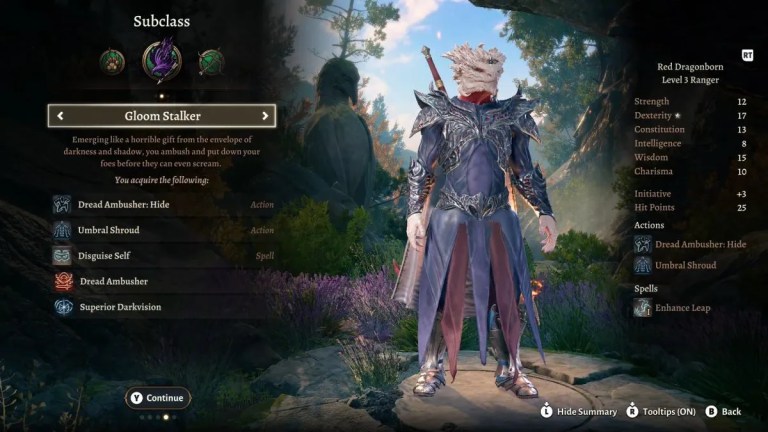 Baldur’s Gate 3: Best Ranger Gloomstalker Build Guide – GameSkinny