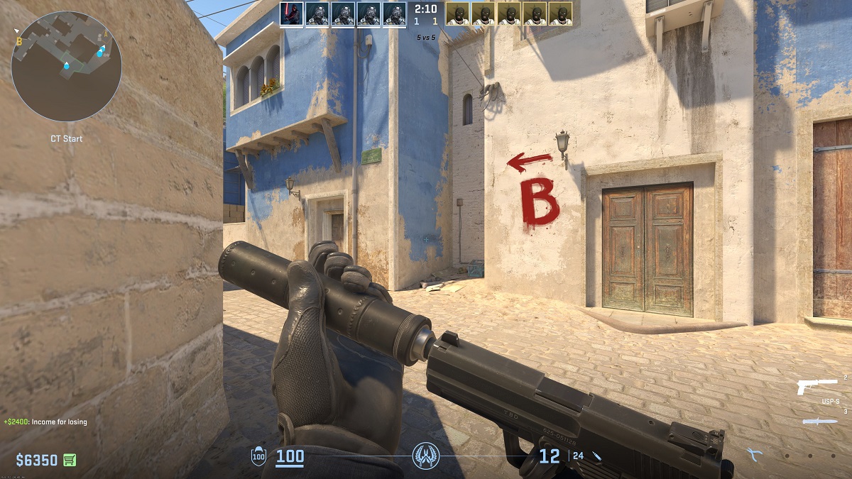 Counter Strike 2: How to Equip USP-S Pistol in CS2 – GameSkinny