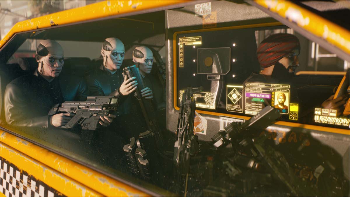 Cyberpunk 2077: All Epistrophy Delamain Cab Locations – GameSkinny