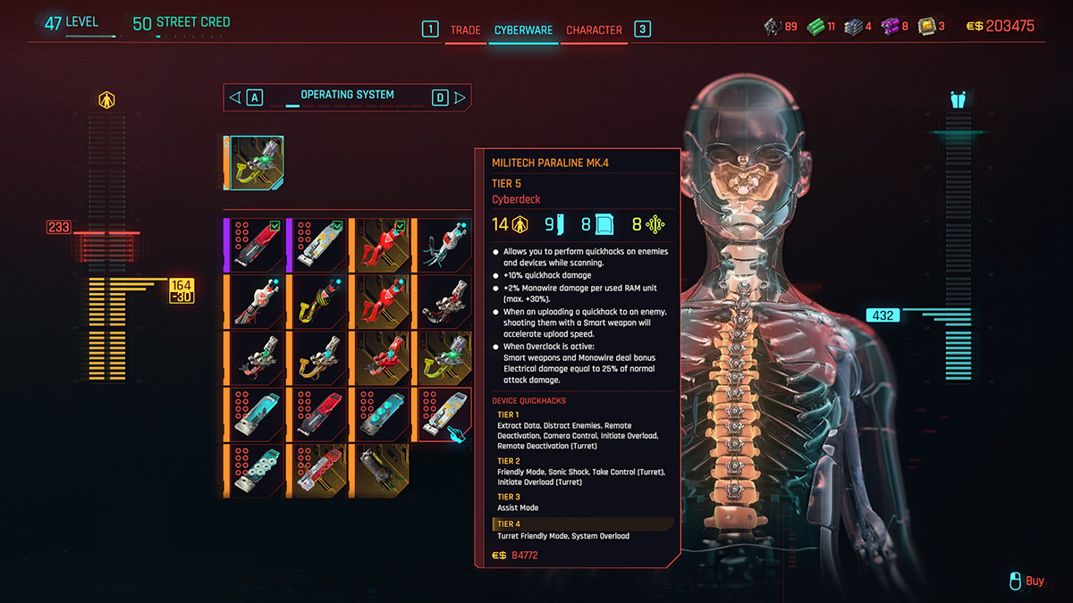 Cyberpunk 2077: Best Cyberdecks in 2.0 (Phantom Liberty) – GameSkinny