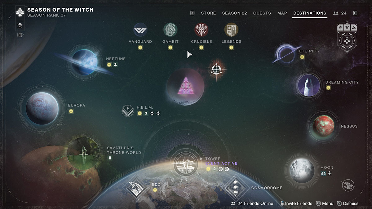 Destiny 2: What are Ritual Activity Playlists? Explained – GameSkinny