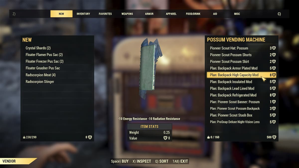 All Fallout 76 Backpack Mods, Ranked – GameSkinny