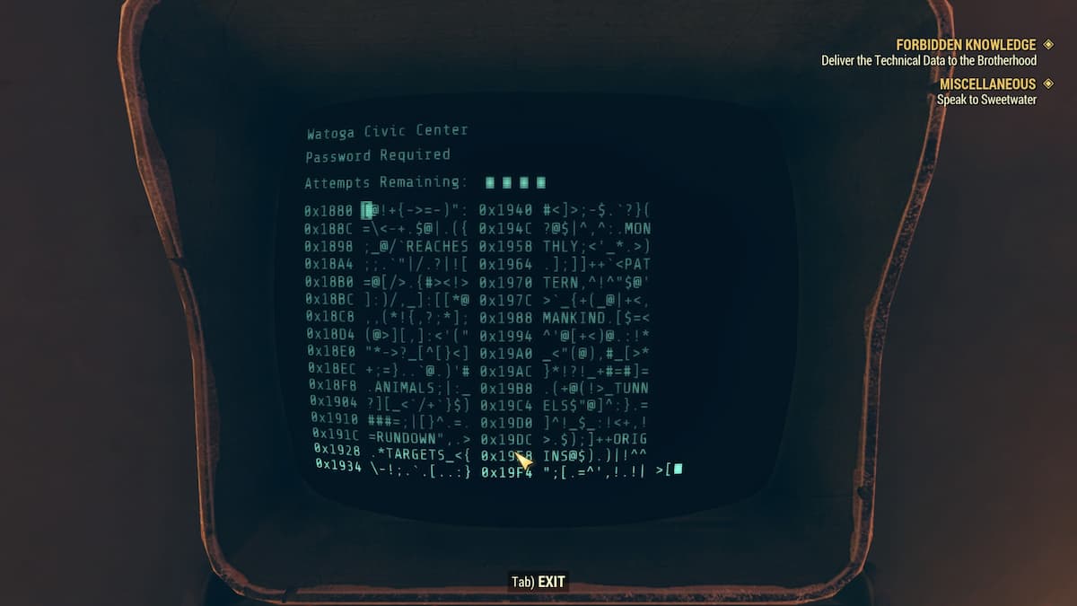 The Best Terminals to Hack in Fallout 76 – GameSkinny