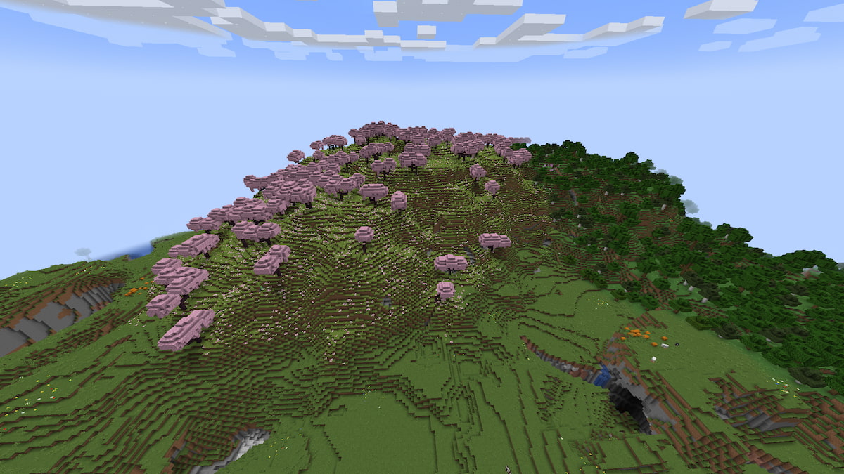 How to Find Cherry Blossom Biomes in Minecraft – GameSkinny