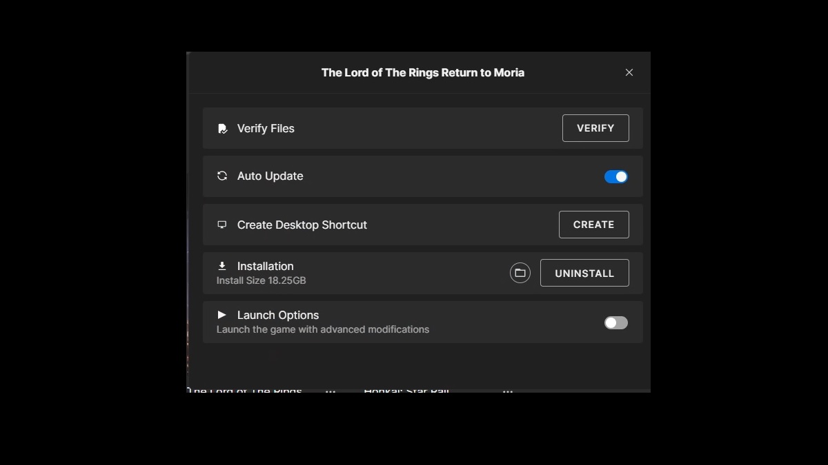 Lord of the Rings Return to Moria: Game Won’t Open Fix – GameSkinny