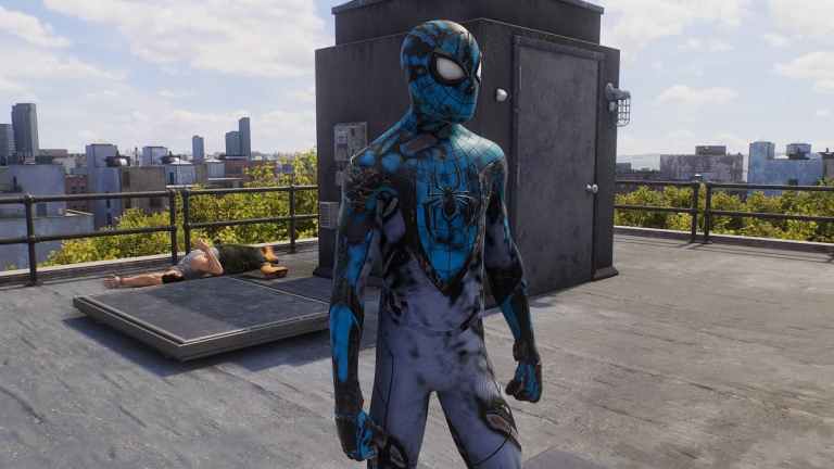 Fire Spider Man Suit