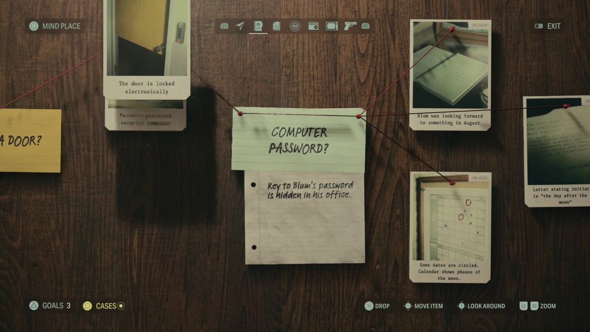 Alan Wake 2: How to Solve the Wellness Center Computer Password ...