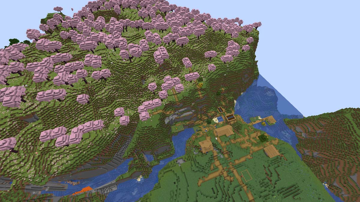 30 Best Minecraft Cherry Blossom Seeds for 1.20.4 – GameSkinny