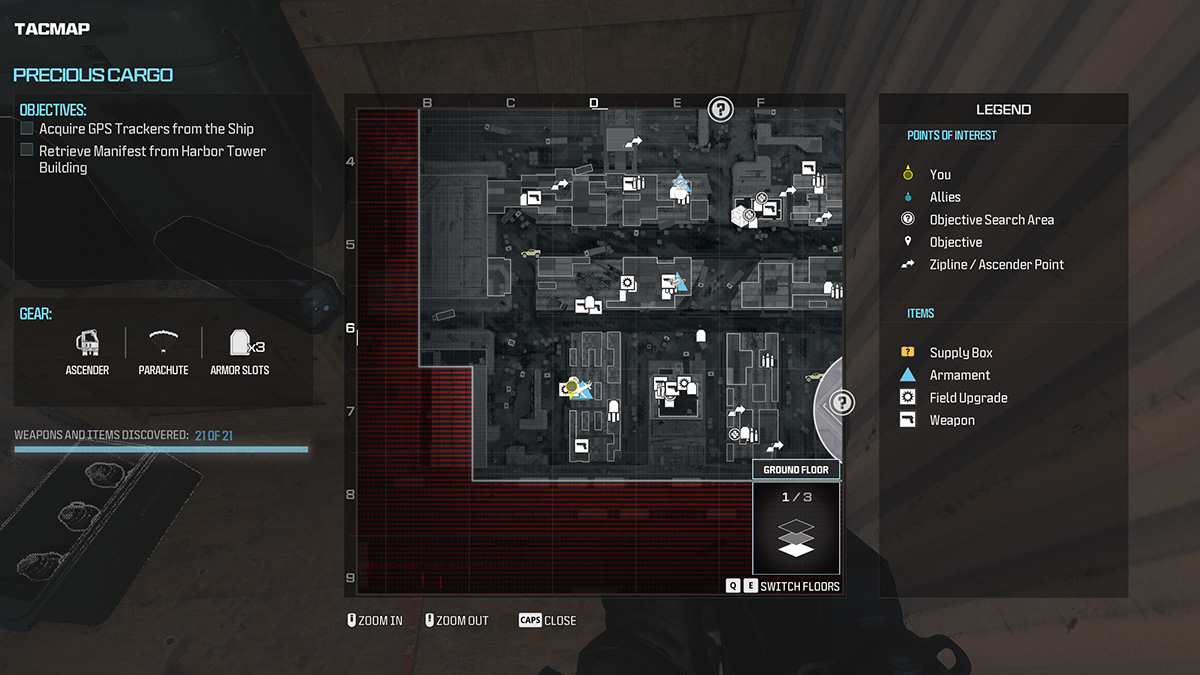 CoD MW3: All Precious Cargo Weapon Locations – GameSkinny