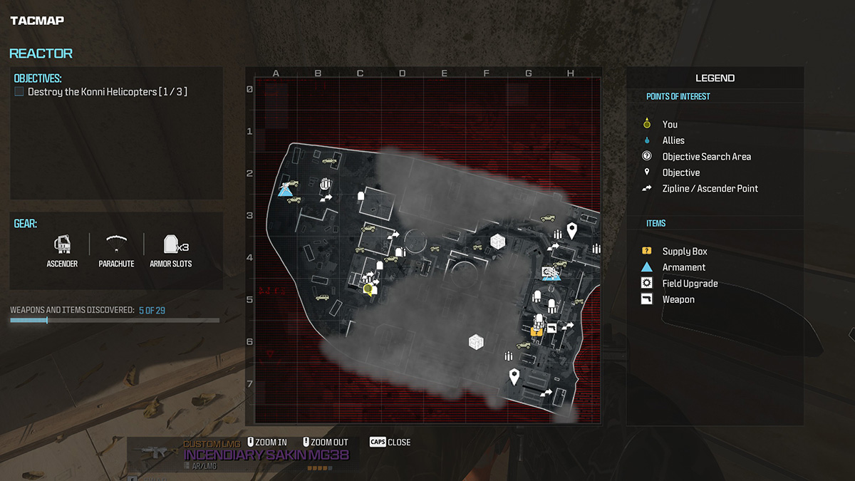 CoD MW3: All Reactor Weapon and Item Locations – GameSkinny