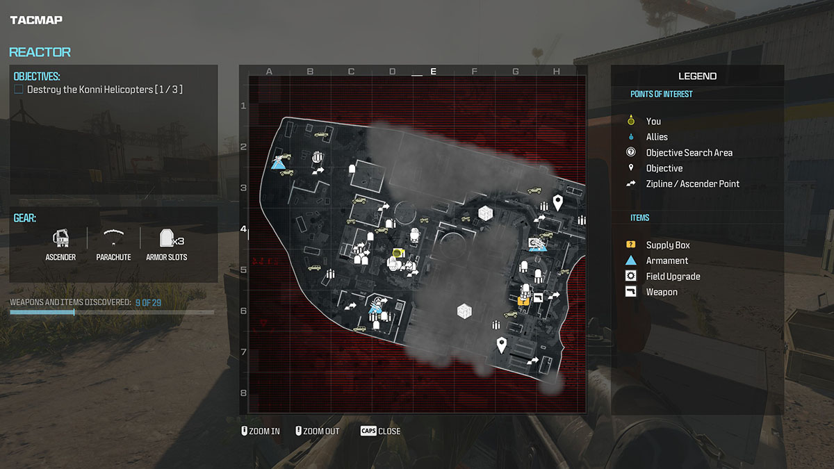 CoD MW3: All Reactor Weapon and Item Locations – GameSkinny