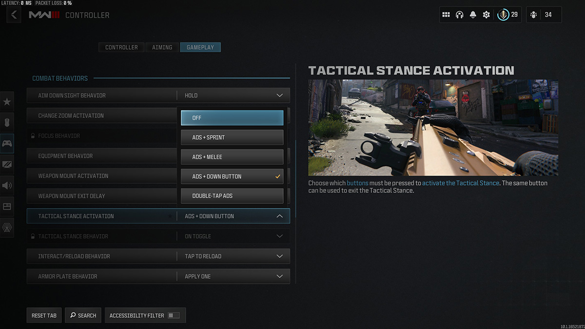 CoD MW3 Tactical Stance: How to Use It, What It Is, and How to Disable ...