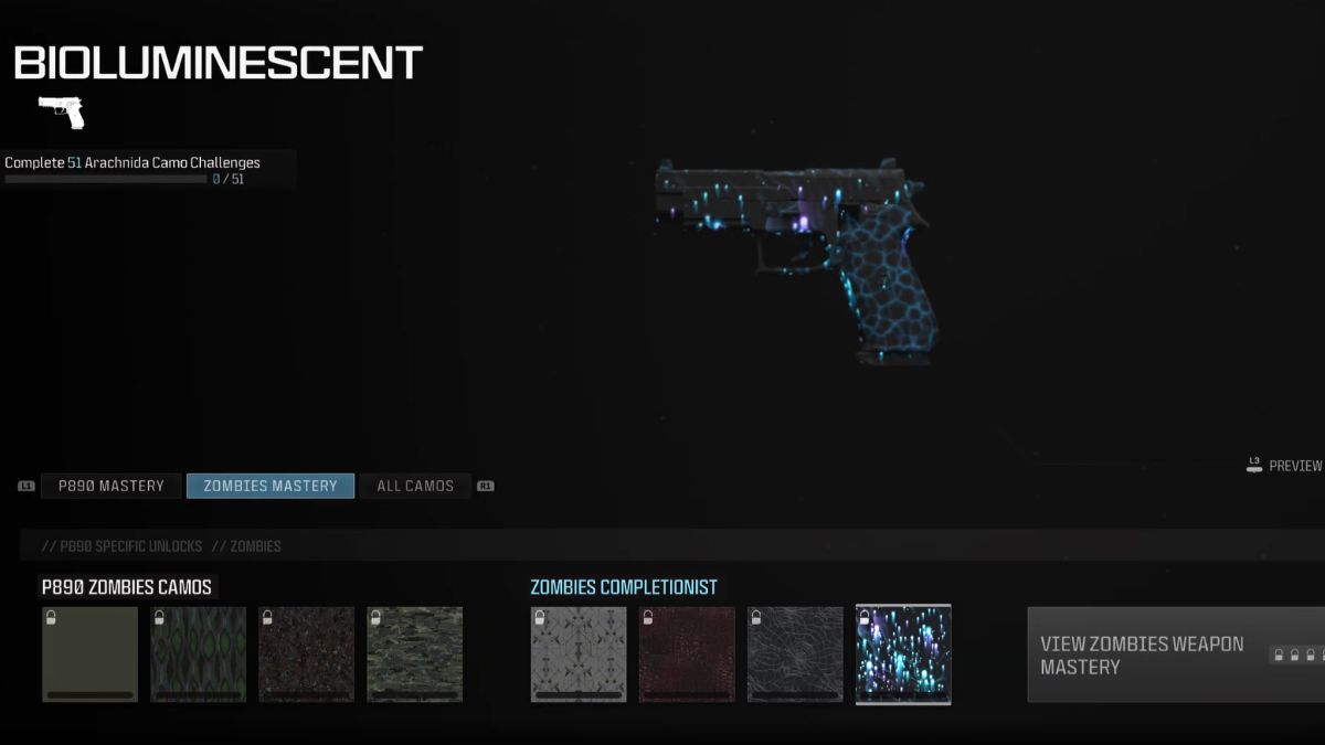 CoD MW3: All Mastery Camos – GameSkinny