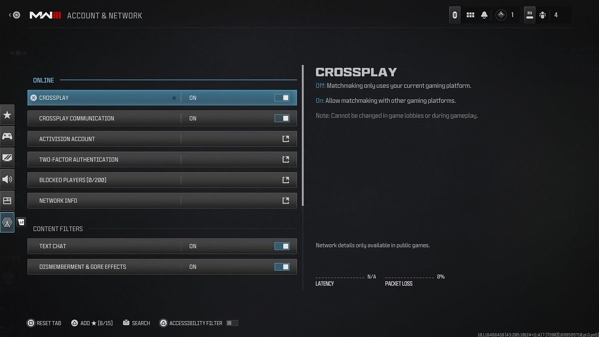 CoD MW3: How to Turn Off Crossplay – GameSkinny