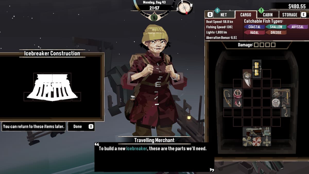 Dredge: The Pale Reach DLC — How to Get the Icebreaker Pieces – GameSkinny