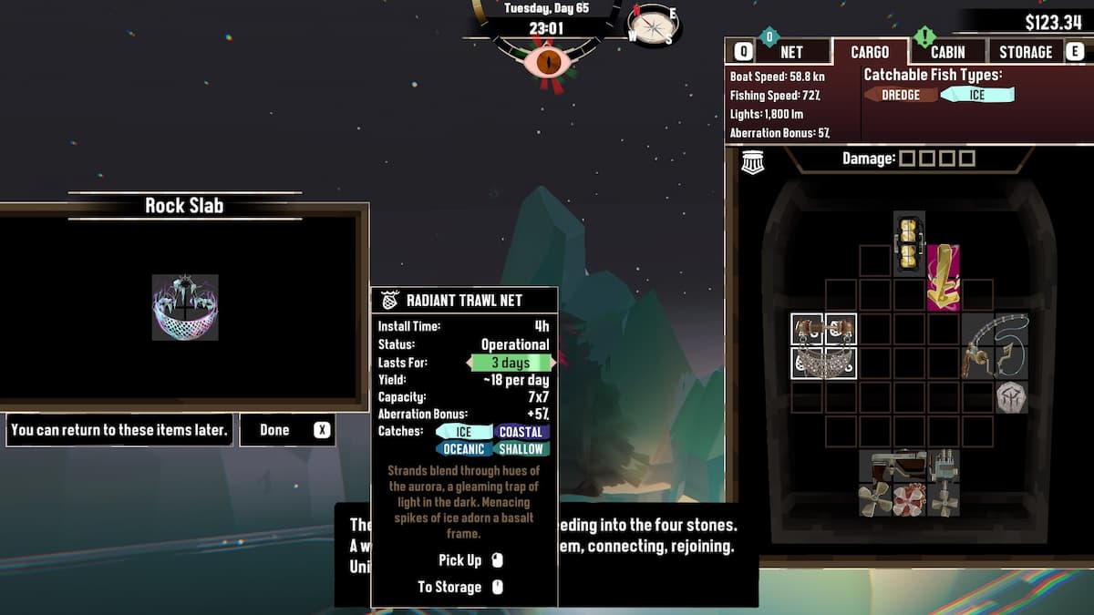 Dredge: The Pale Reach — How to Get the Radiant Trawl Net – GameSkinny