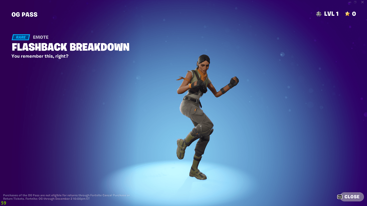 All Fortnite OG Battle Pass Skins, Items, and Rewards Listed – GameSkinny