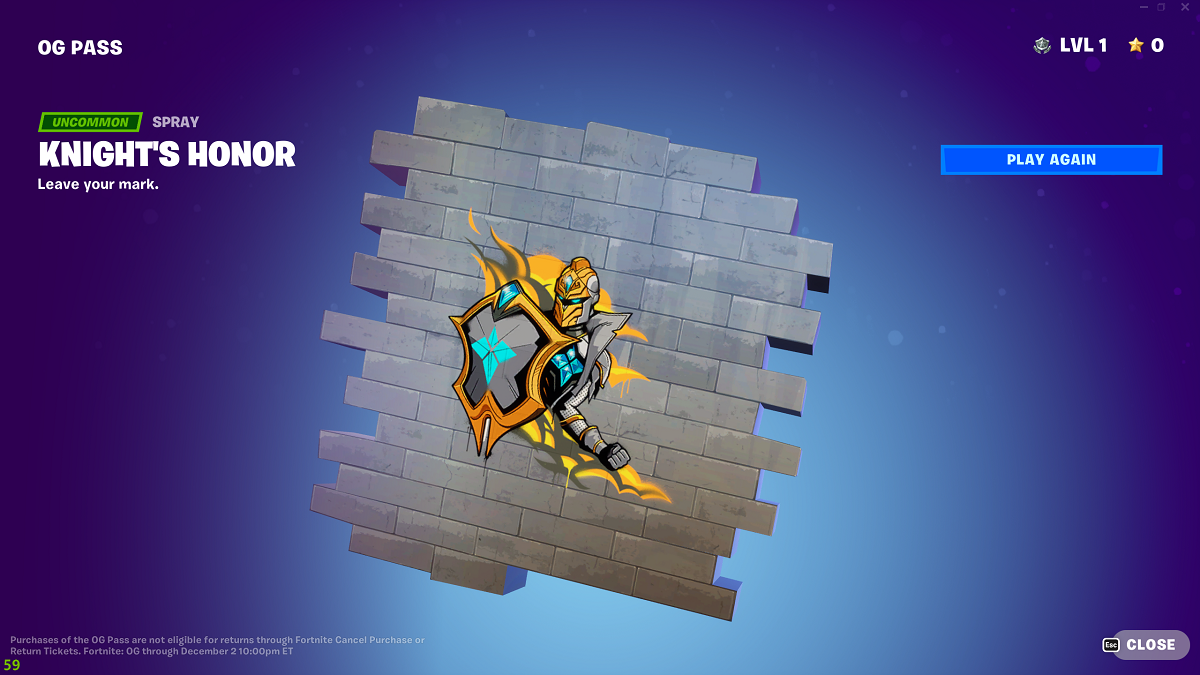 All Fortnite OG Battle Pass Skins, Items, and Rewards Listed – GameSkinny