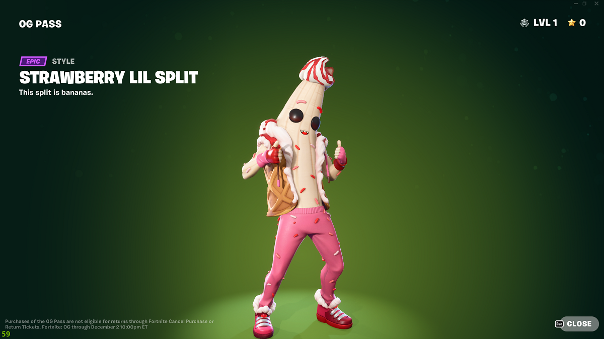 All Fortnite OG Battle Pass Skins, Items, and Rewards Listed – GameSkinny