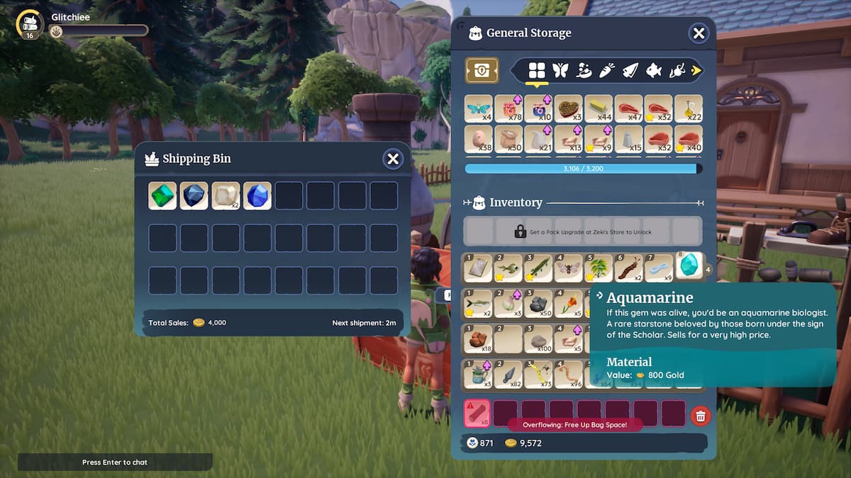 Palia Starstones Guide: How to Get Gems and Rarities Explained – GameSkinny