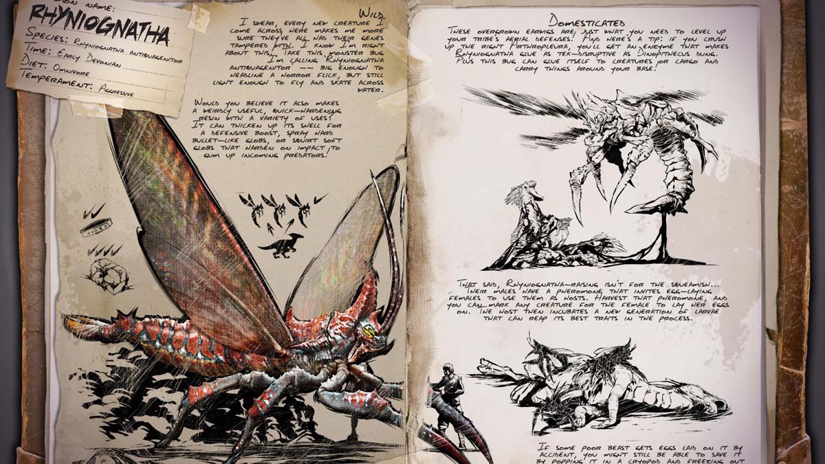 Ark Survival Ascended: How to Tame a Rhyniognatha – GameSkinny