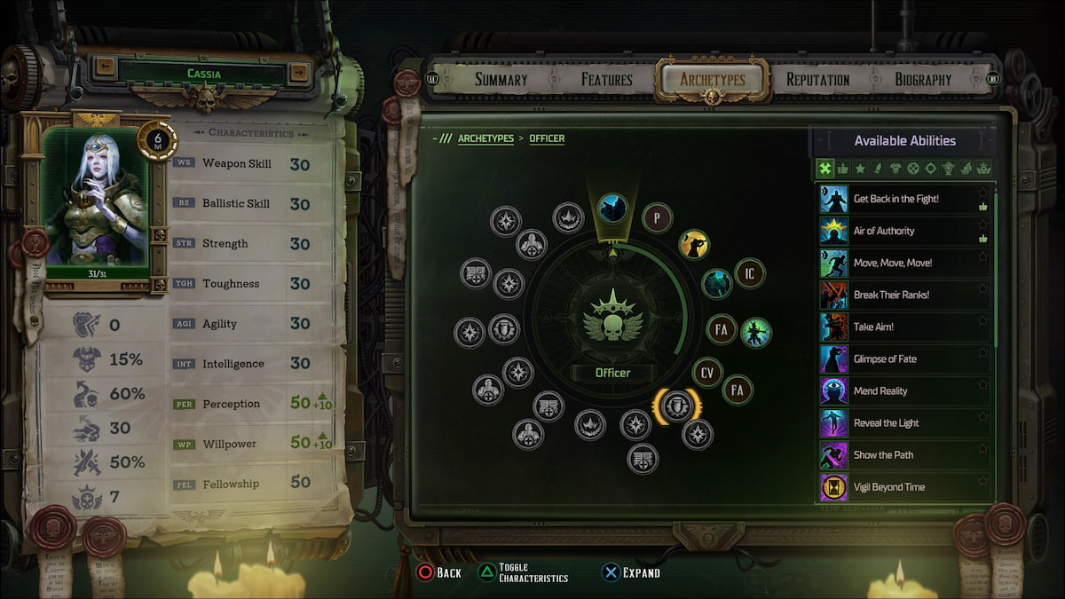 Warhammer 40K: Rogue Trader Cassia Build Guide – GameSkinny