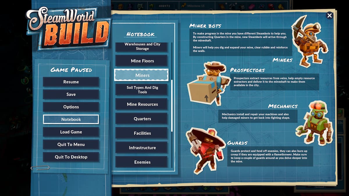 SteamWorld Build: Best Miner Bots – GameSkinny