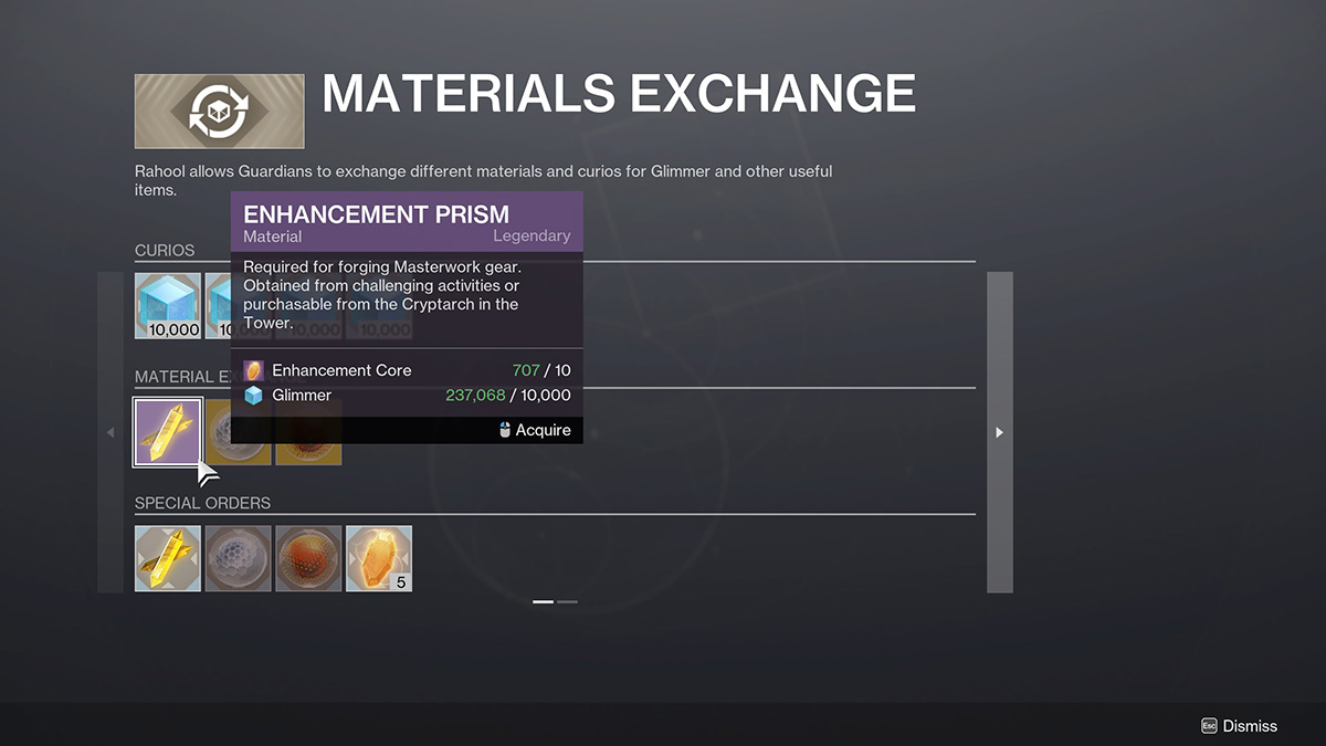 Destiny 2: Best Ways to Grind and Farm Enhancement Prisms – GameSkinny