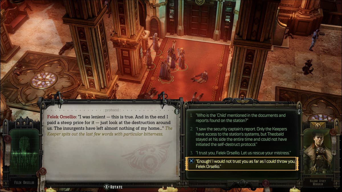Warhammer 40K: Rogue Trader — How to Recruit Cassia – GameSkinny