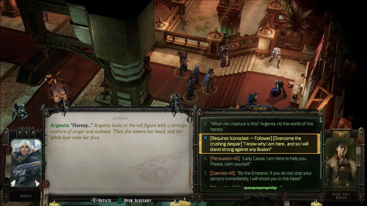 Warhammer 40K: Rogue Trader — How to Recruit Cassia – GameSkinny