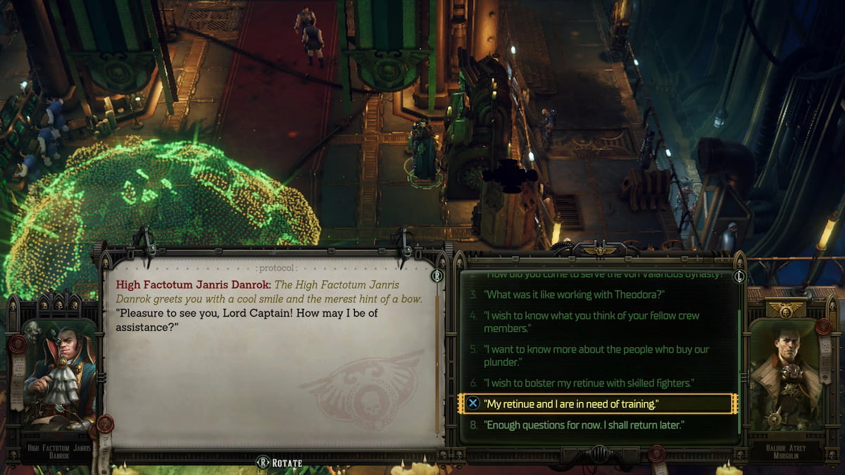 How to Respec Characters in Warhammer 40K Rogue Trader – GameSkinny