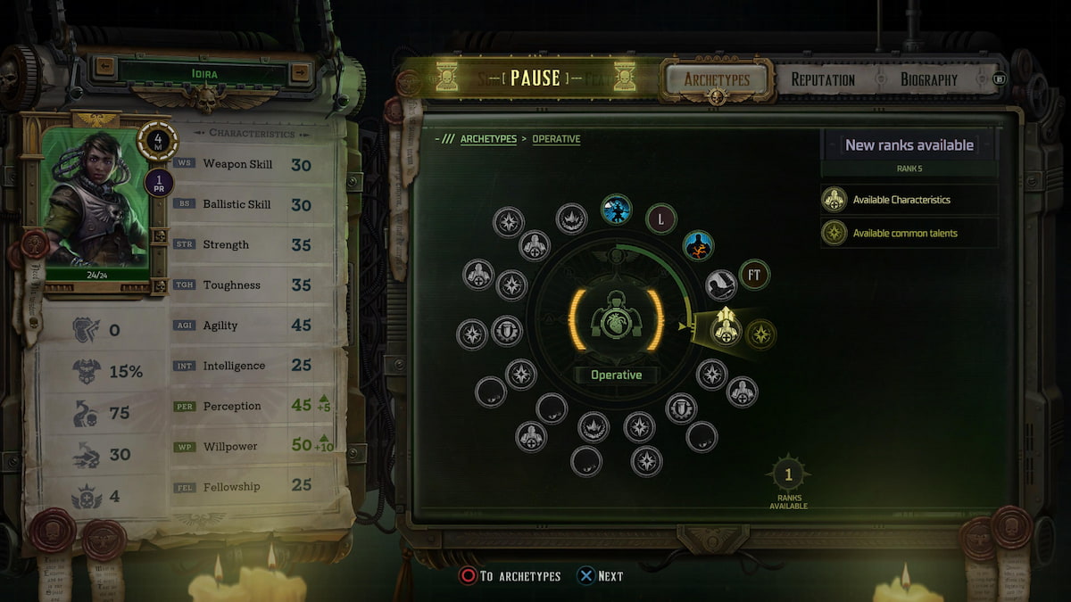 Warhammer 40K: Rogue Trader Operative Build Guide – GameSkinny