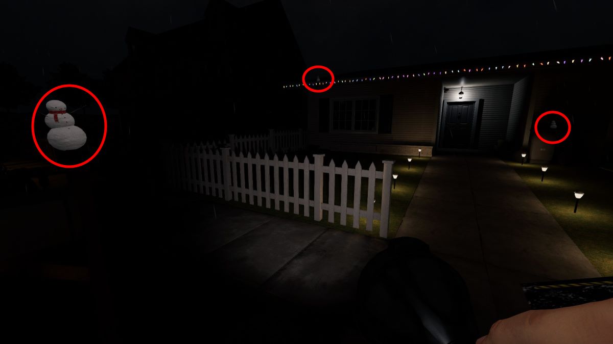 Phasmophobia Holiday Event 2023 Tanglewood Dancing Snowmen Locations ...