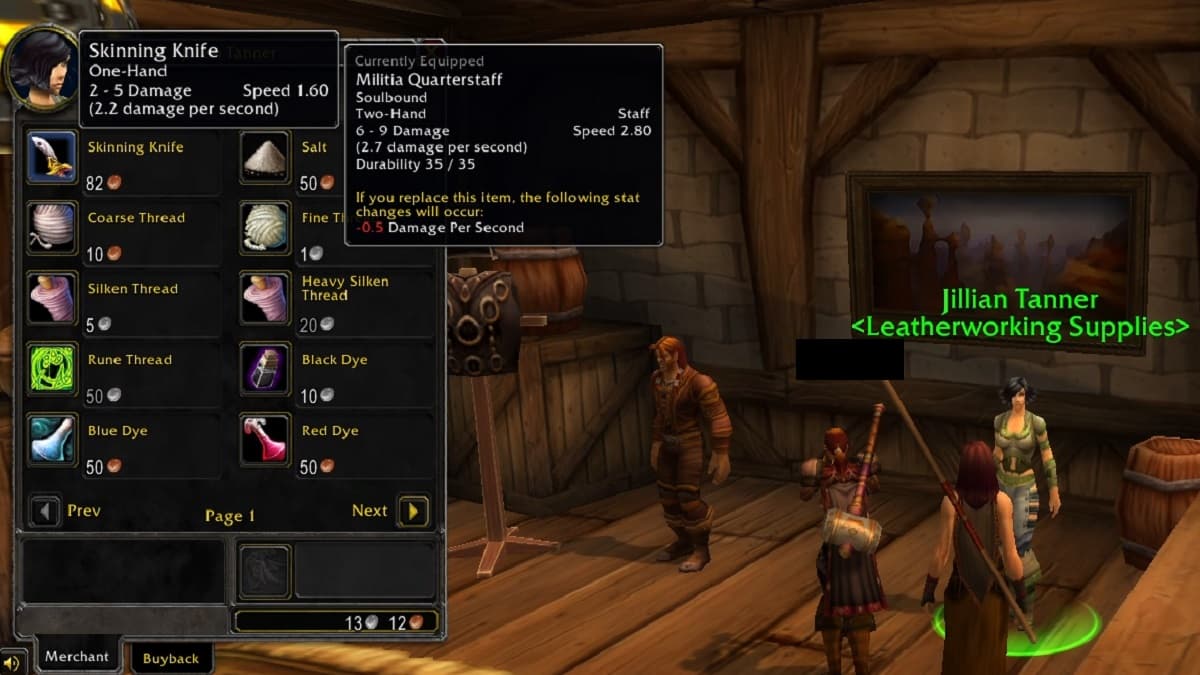 WoW Classic Skinning Trainer Locations in WoW SoD and Hardcore – GameSkinny