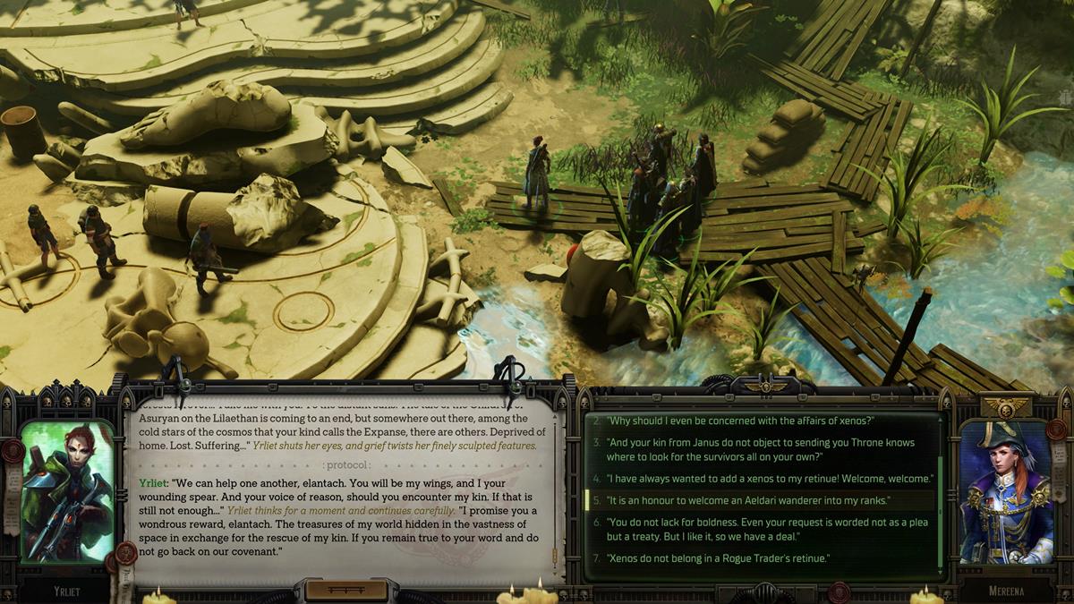 Warhammer 40K: Rogue Trader — Best Choices to Avoid the Aeldari Battle ...