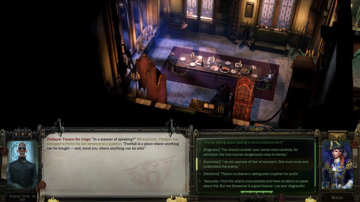 How Conviction and Alignment Work in Warhammer 40K: Rogue Trader ...