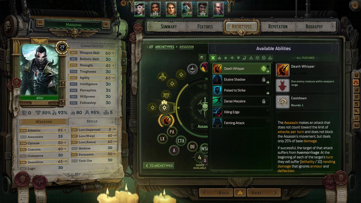 Warhammer 40K: Rogue Trader — Best Marazhai Build Guide – GameSkinny