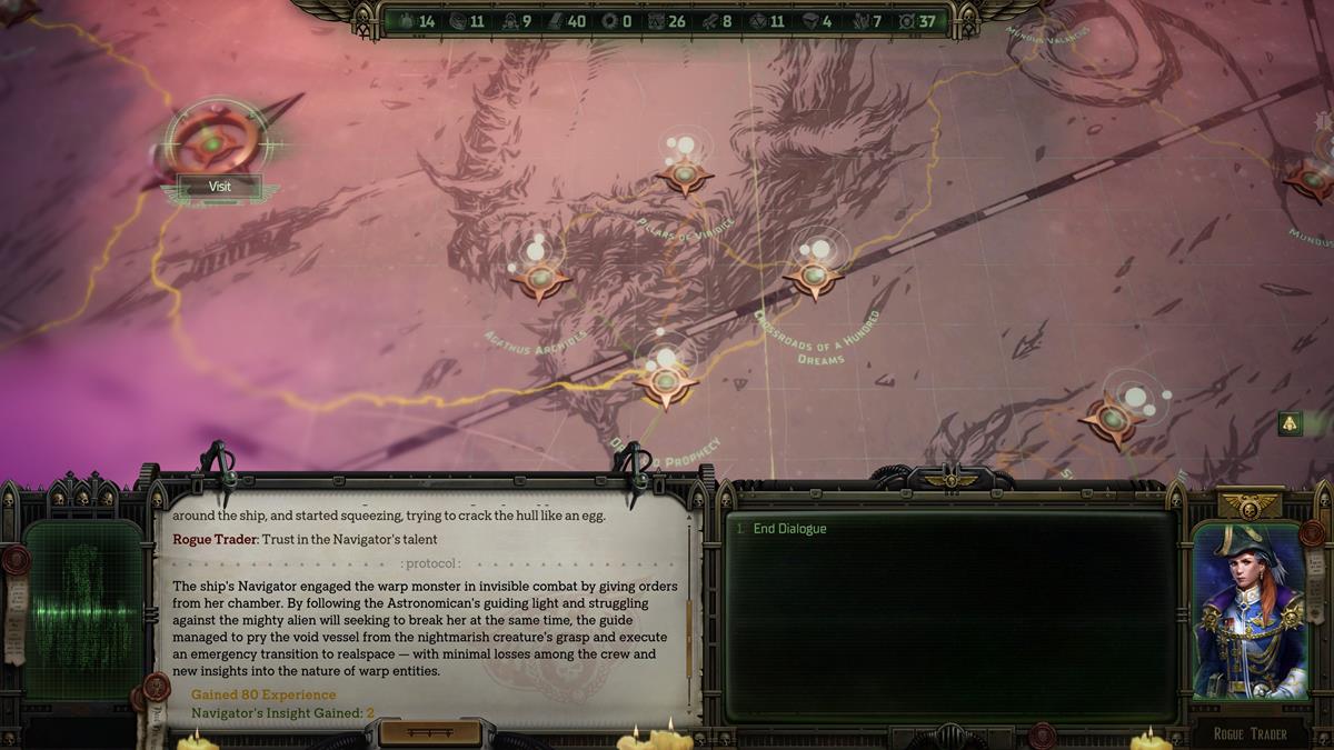 Warhammer 40K: Rogue Trader — How to Get More Navigator’s Insight – GameSkinny