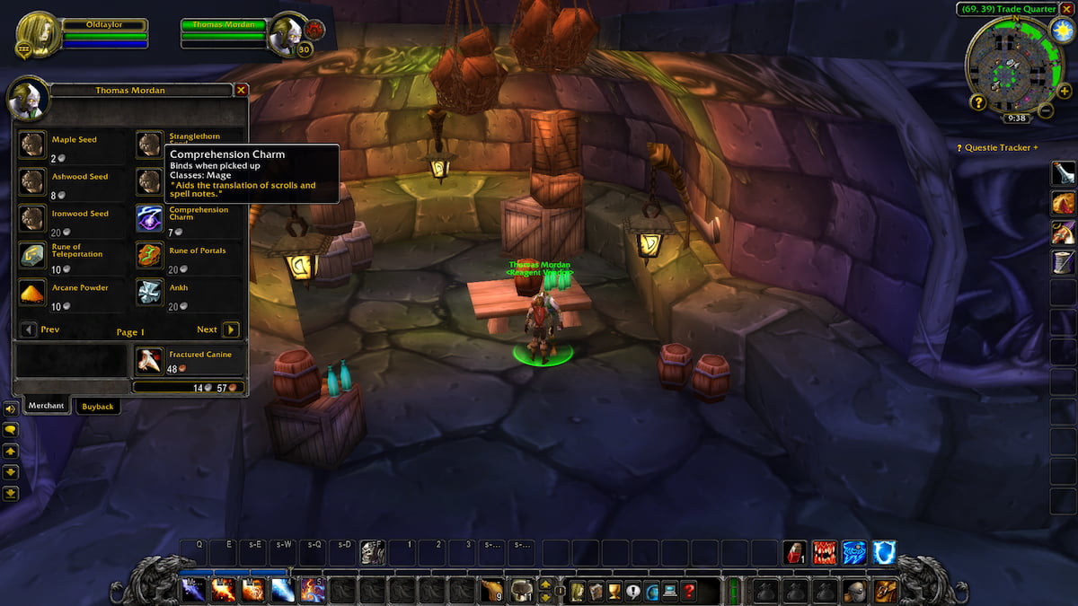 WoW SoD: How to Get More Comprehension Charms in WoW Classic Season of ...