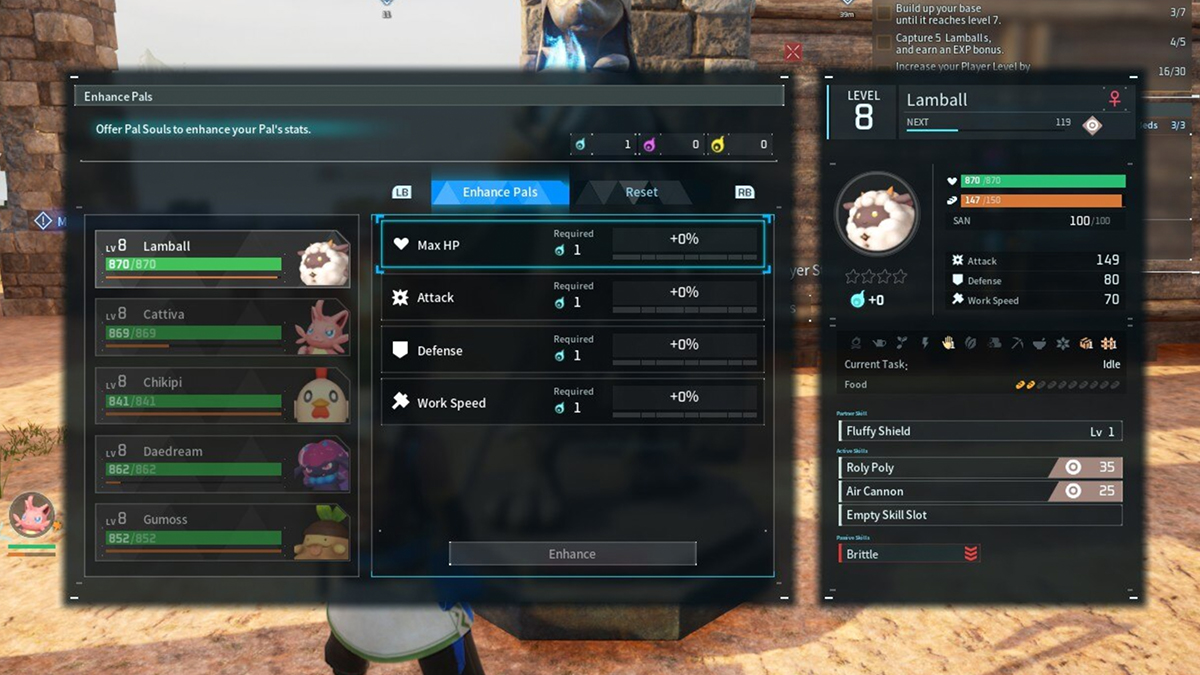 Palworld: How to Get and Use Pal Souls – GameSkinny